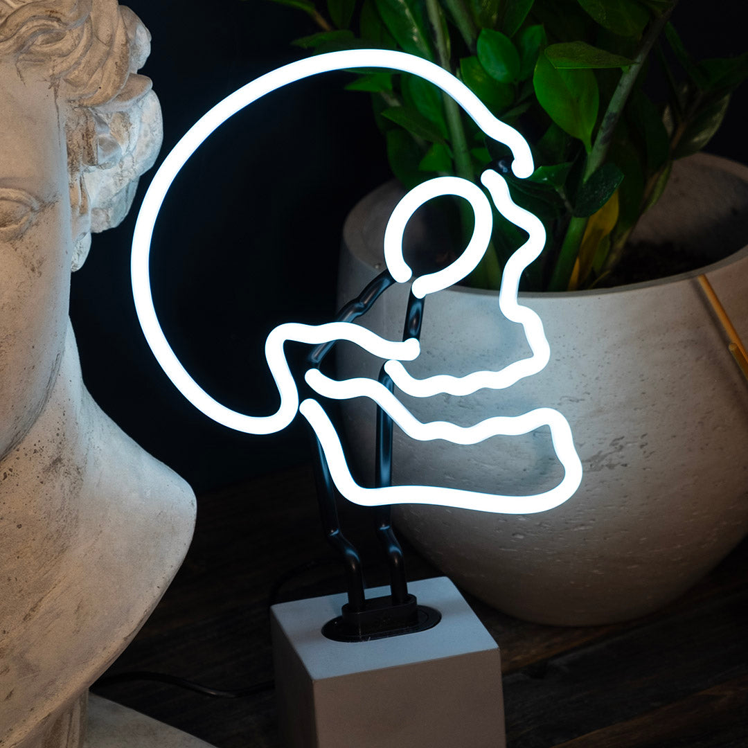 Neon 'Skull' Sign | Locomocean Ltd
