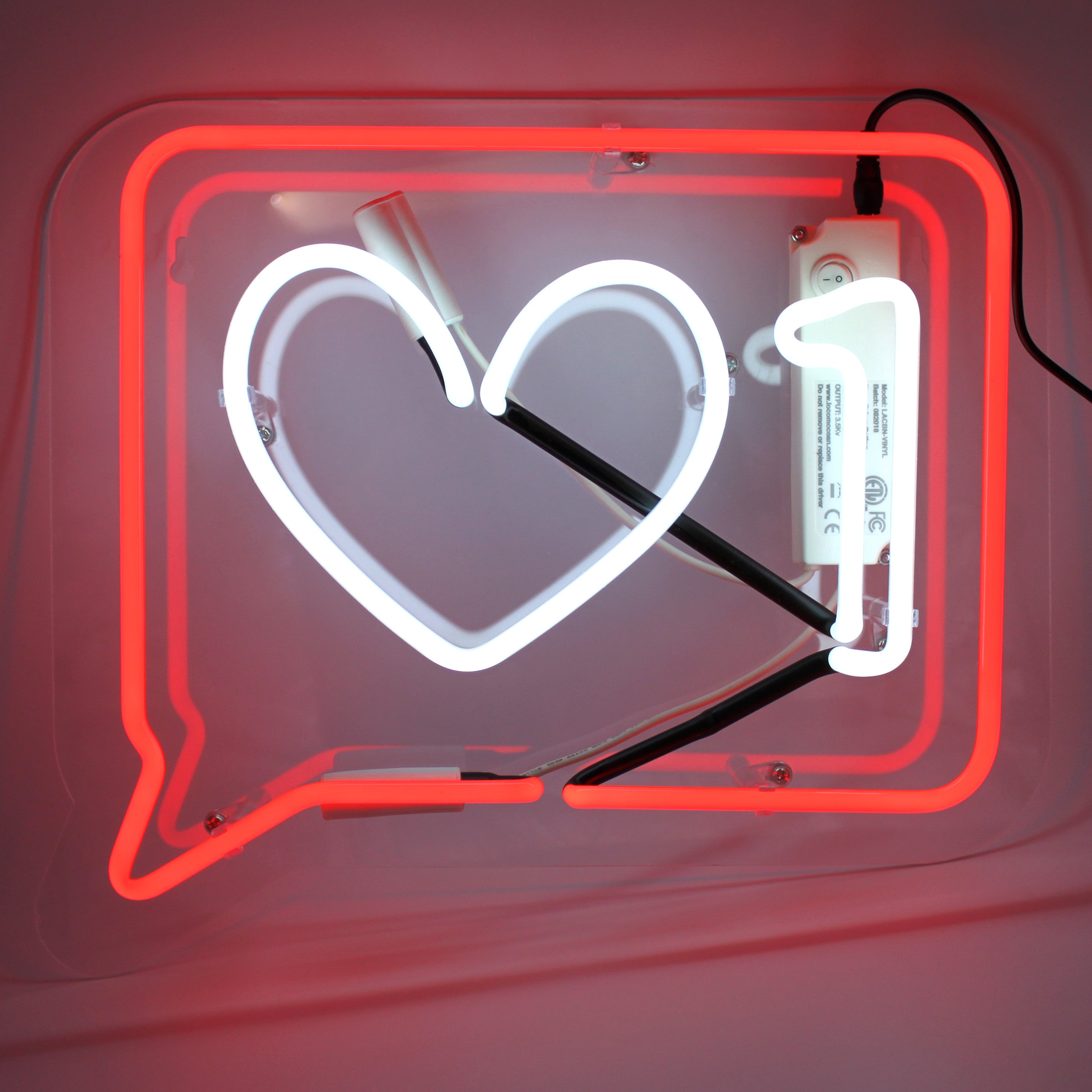 'Like' Glass Neon Wall Sign | Locomocean Ltd