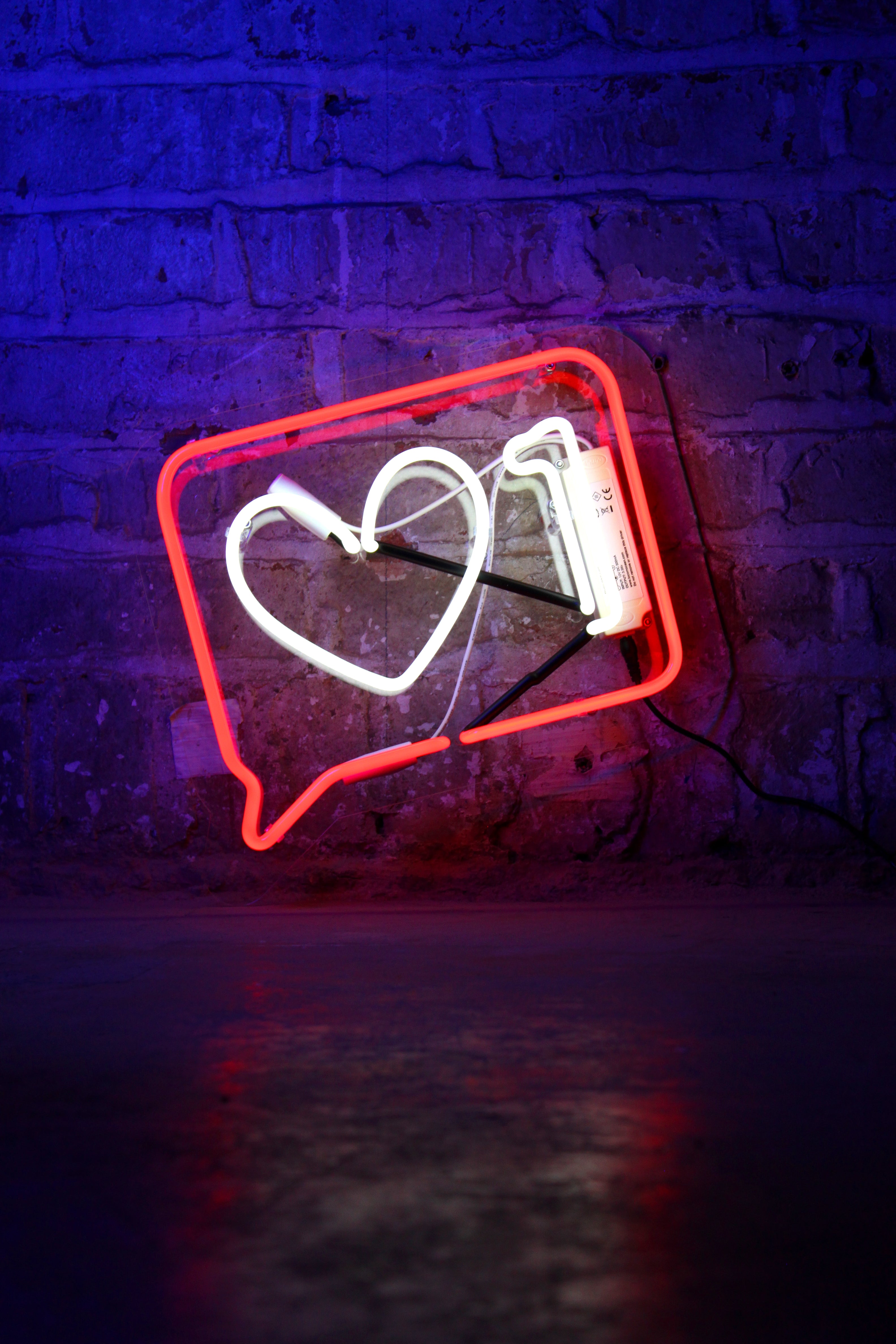 'Like' Glass Neon Wall Sign | Locomocean Ltd